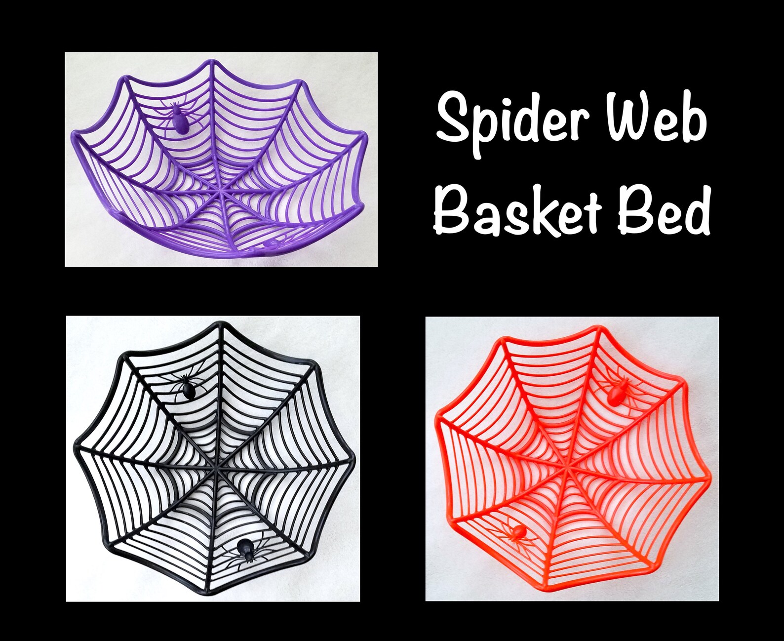 Halloween Spider Web Basket for Rat Sugarglider Chinchilla or - Etsy