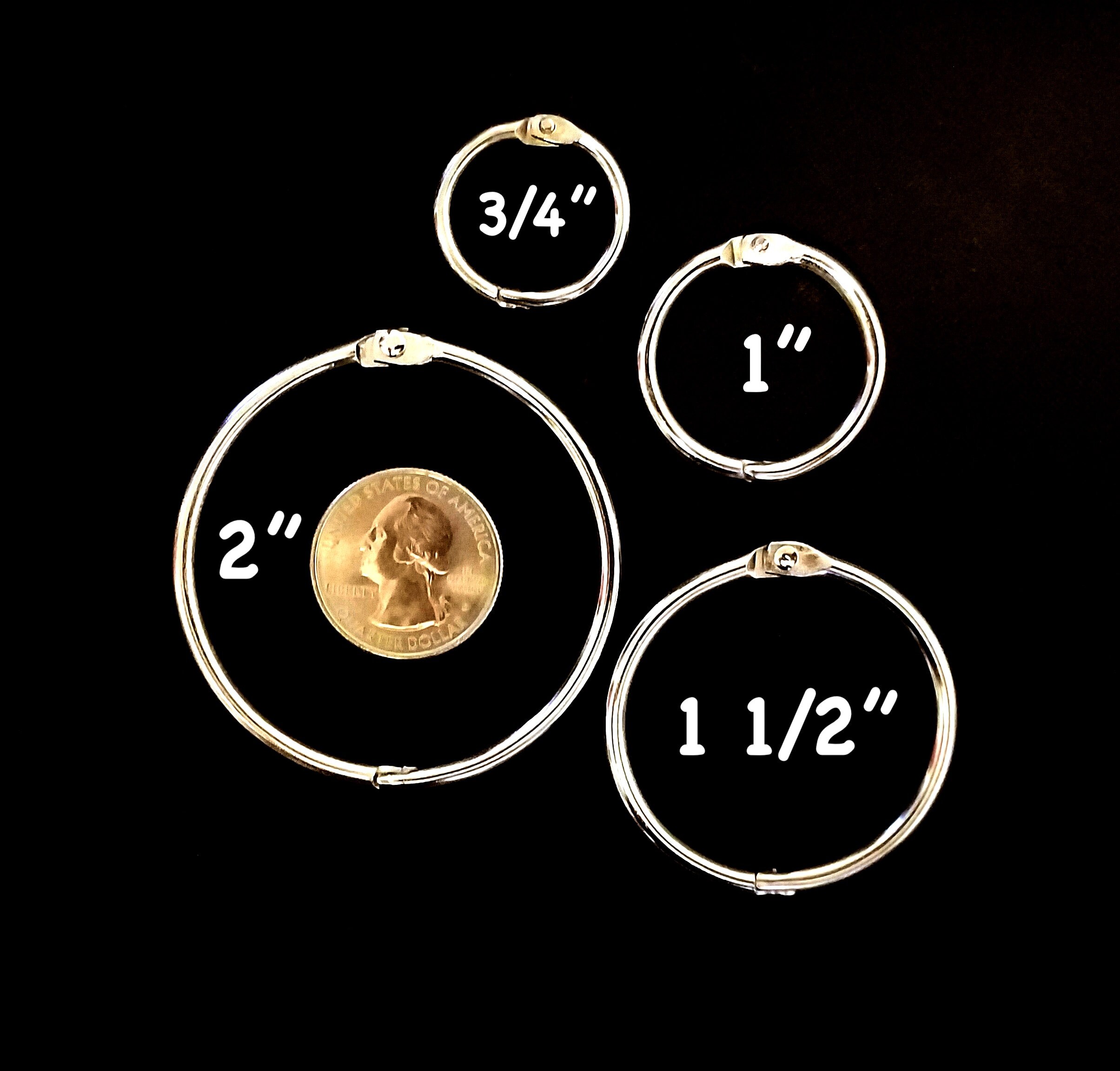 Colored Circular Hinged Hanging Rings / Hammock Hooks - Etsy