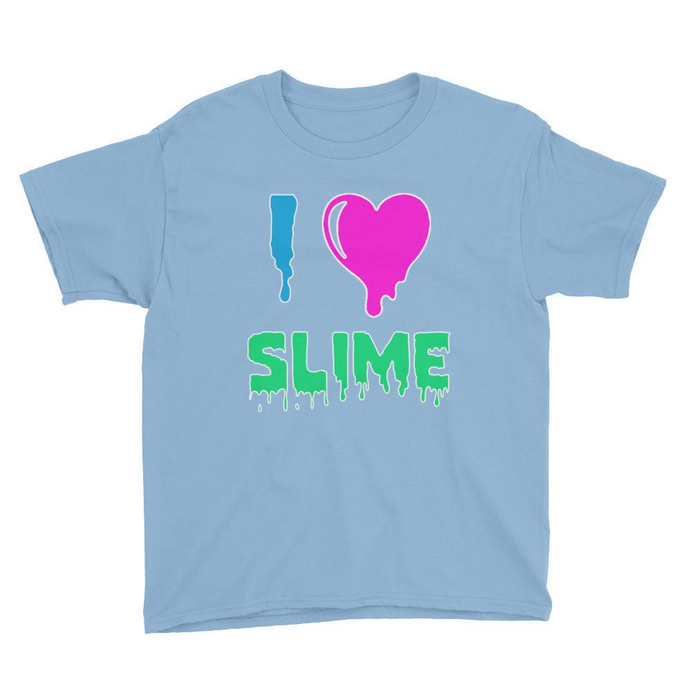 I LOVE SLIME Youth T-shirt Slime Shirt Slime Tshirt Slime - Etsy Canada