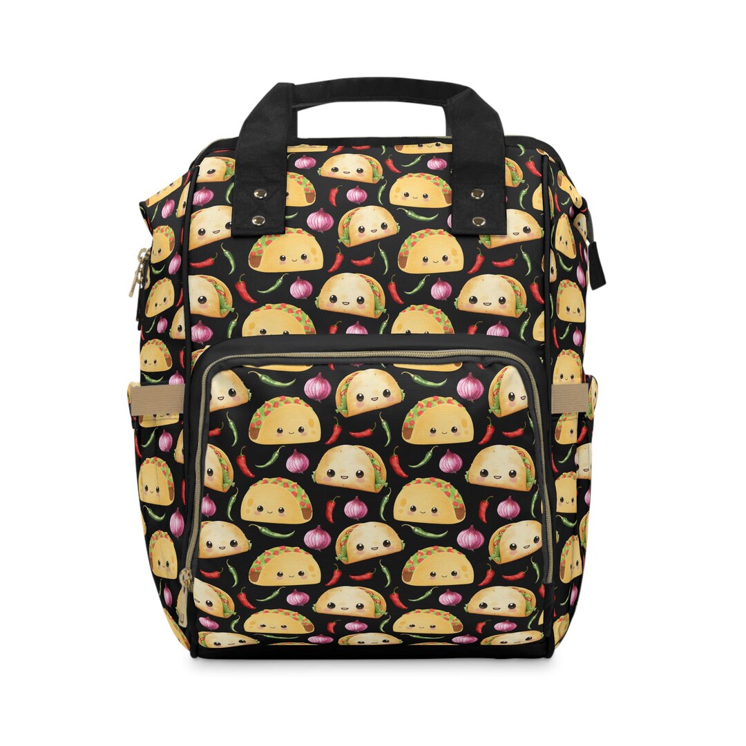 Taco Tuesday Backpack, Diaper Bag for Mom and Dad, Nappy Bag, Cute Taco ...