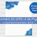Blue Watercolor Stationery: Abstract Journal Paper (digital Download ...