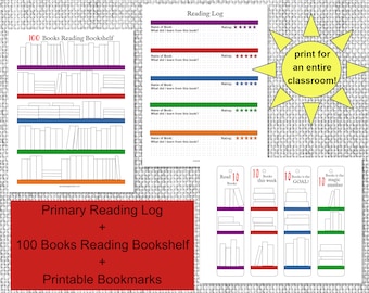Kids Reading Chart, Kids Reading Log, School Reading Printable, Home ...