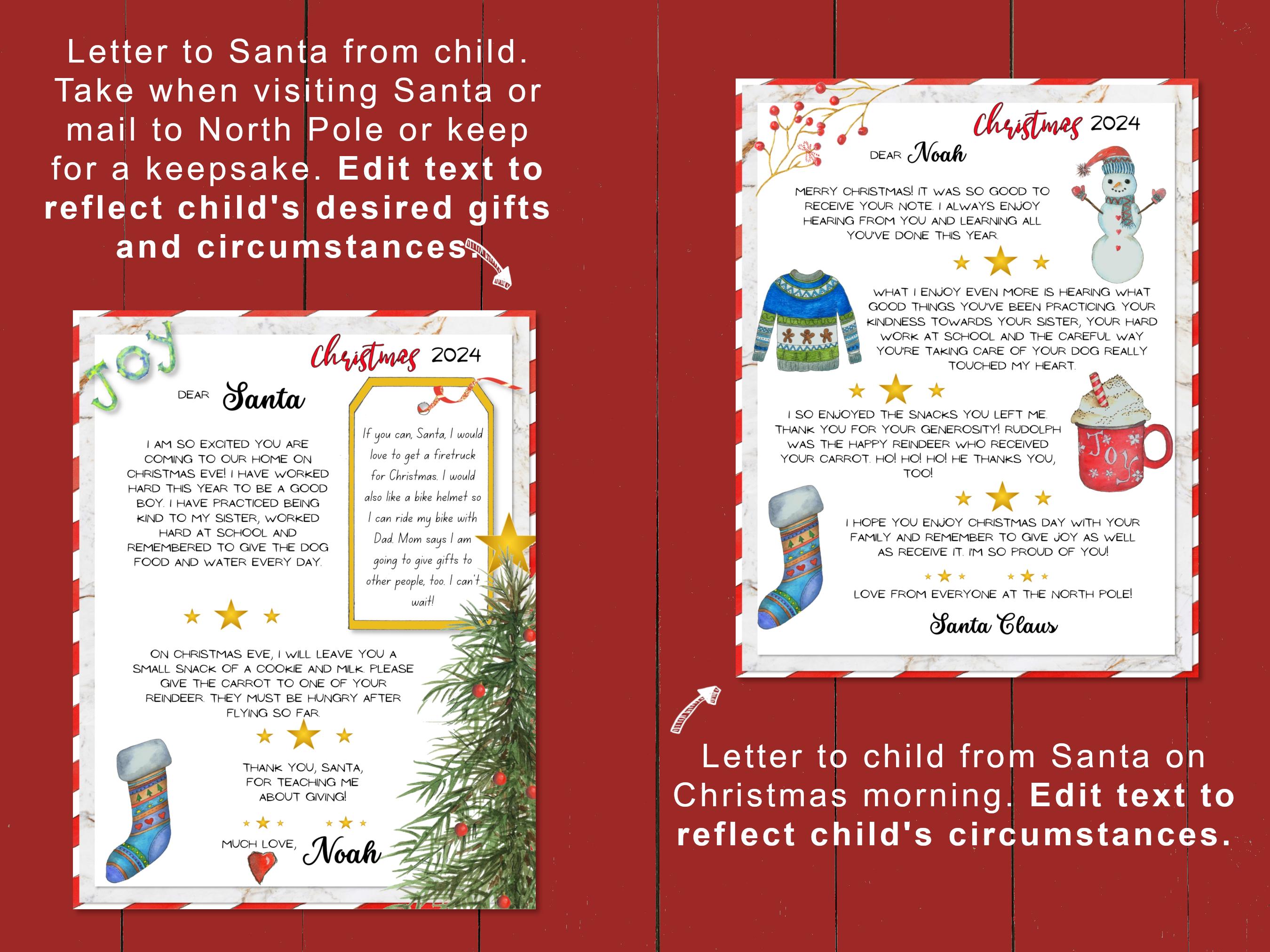 Christmas Planner Printable, Holiday Games for a Party, Santa Letter ...