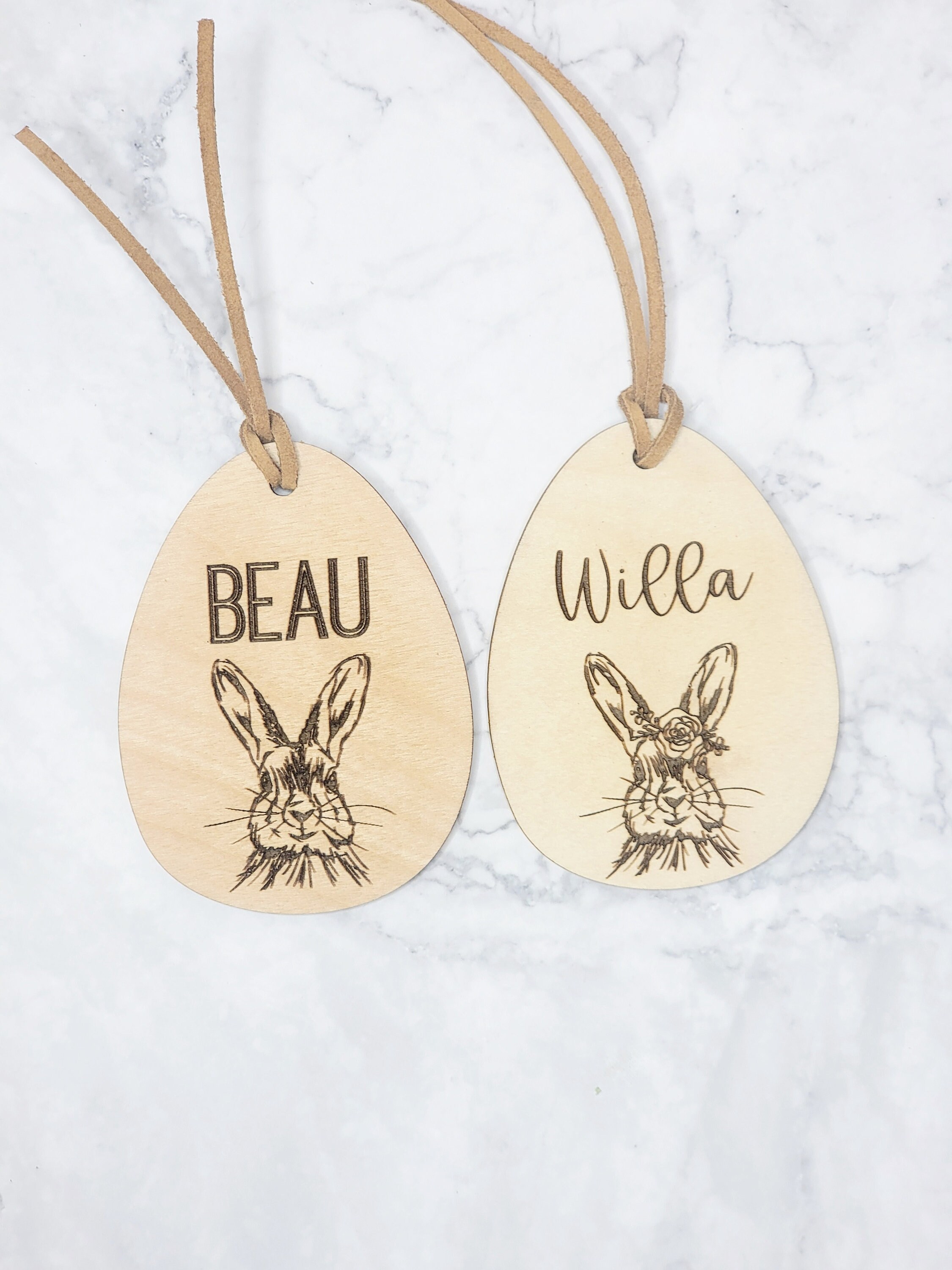 Personalized Easter Basket Name Tag . Wooden Name Tag . Easter - Etsy