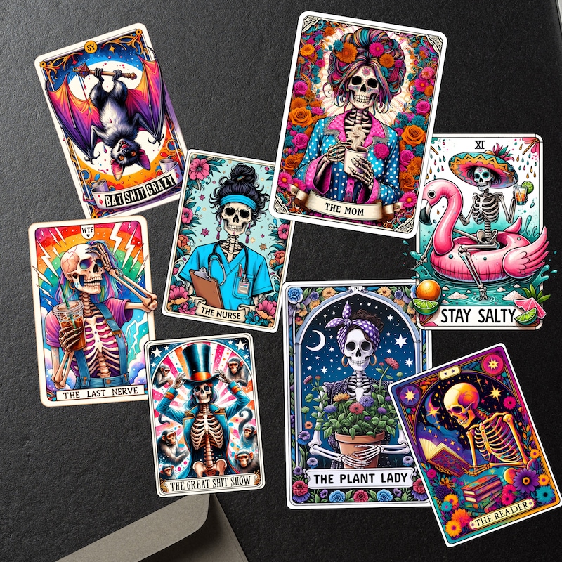 Card Stickers - Etsy