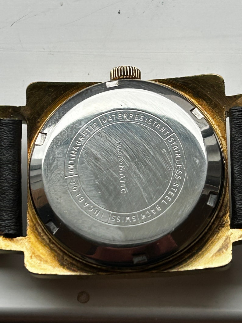 Vintage Swiss Made Watch - Etsy