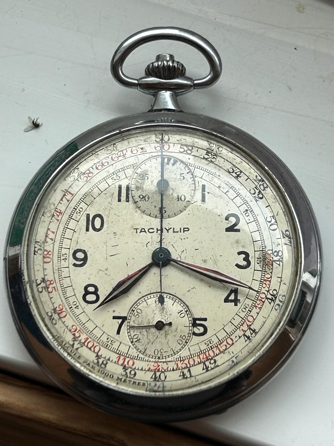 Vintage Chronograph Tachylip Pocket Stop Watch - Etsy