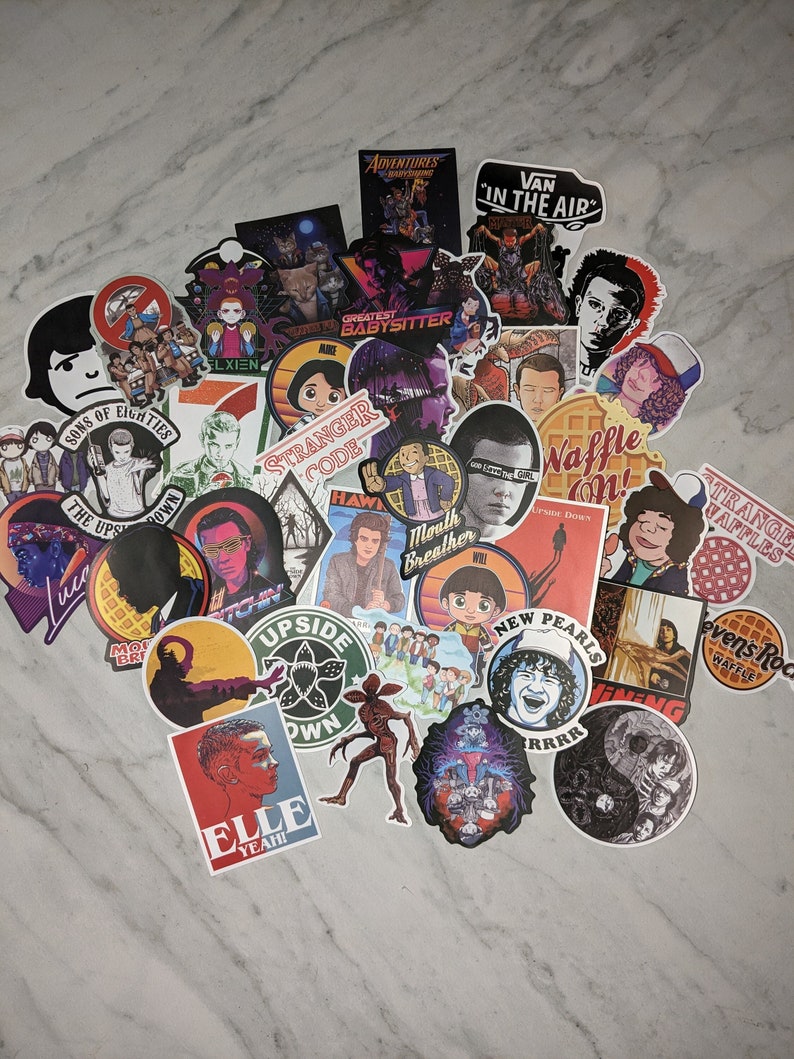 Stranger Things Stickers - Etsy