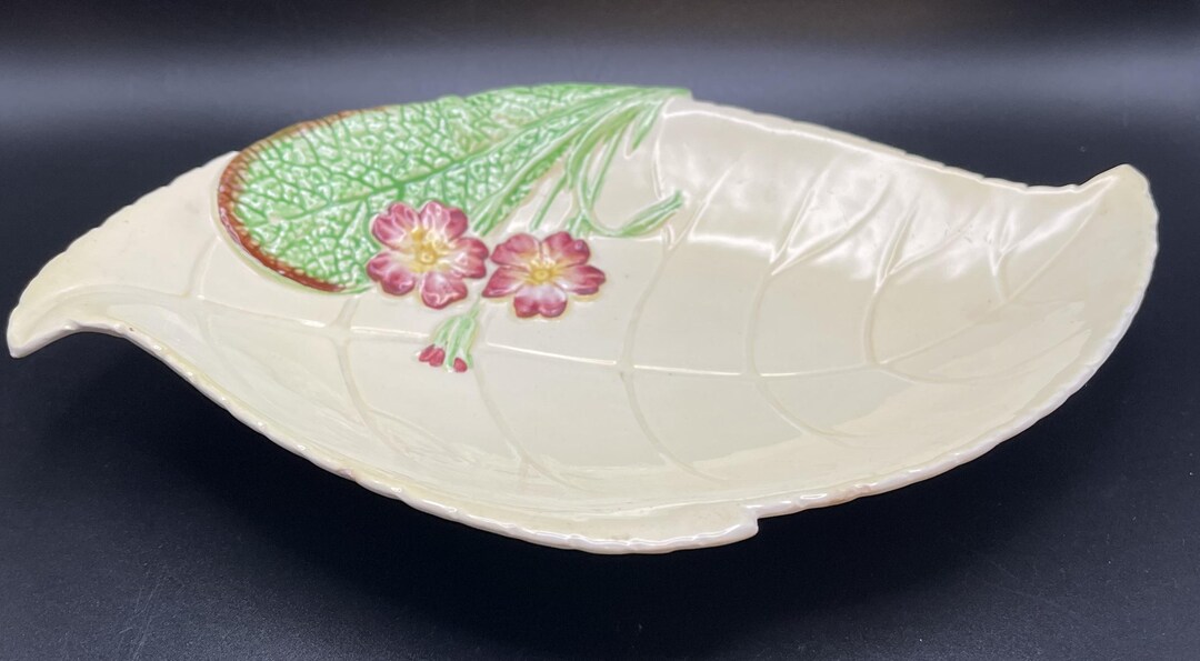 Vintage Carlton Ware Australian Design Primrose Pattern Leaf Shaped ...