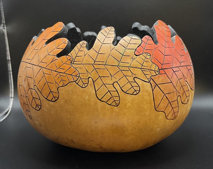 Beautiful Hand Crafted Painted Gourd Art - Etsy