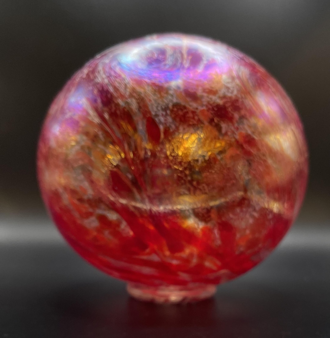 Pyromania Glass Studio Oregon Float With Stickers and Artist Signed - Etsy