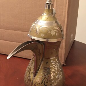 Stunning Vintage Arabic Dallah Teapot - Etsy