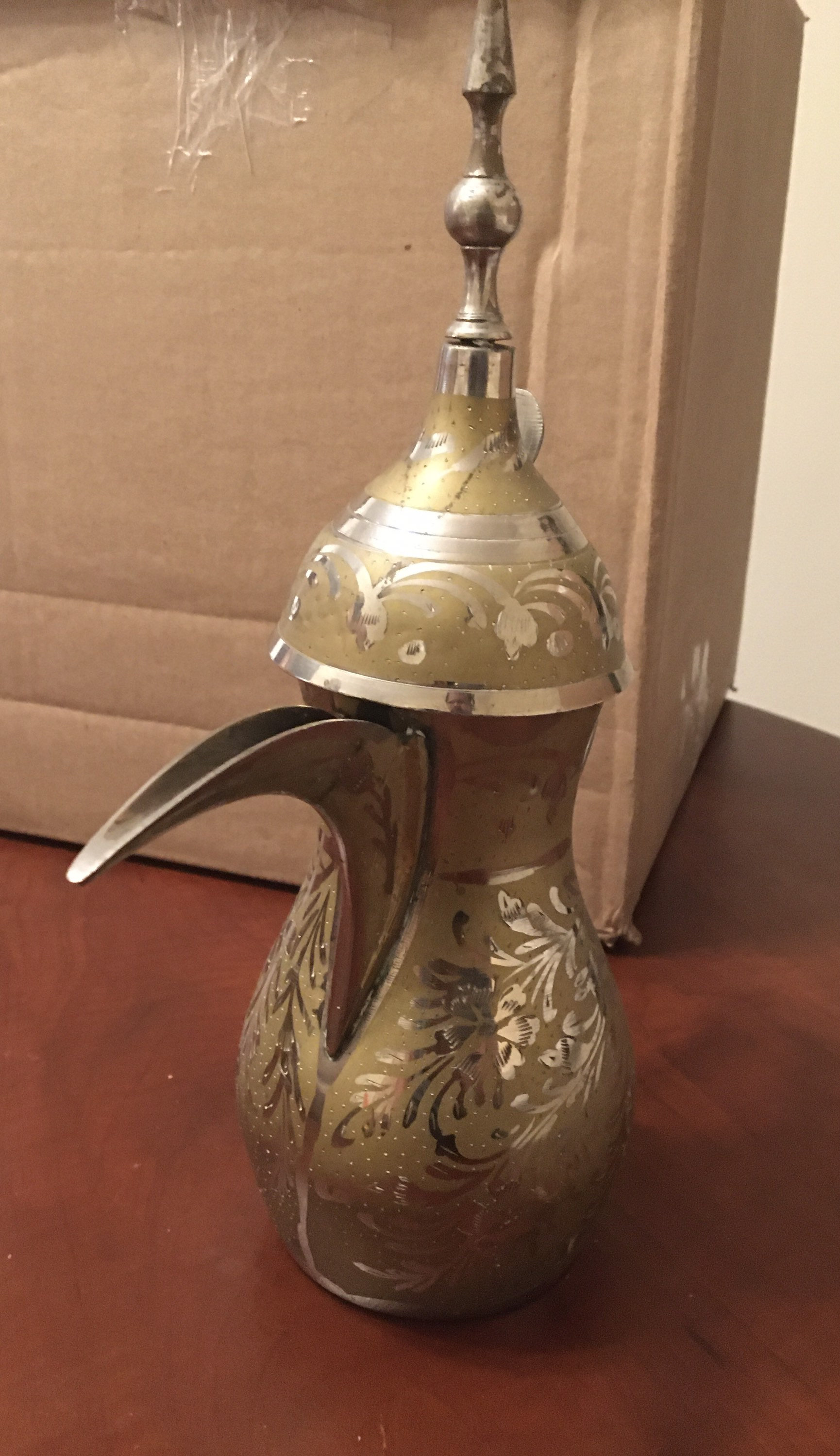 Stunning Vintage Arabic Dallah Teapot - Etsy