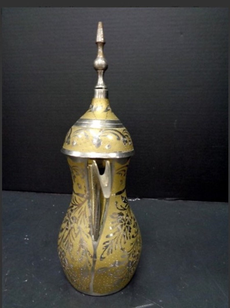 Stunning Vintage Arabic Dallah Teapot - Etsy