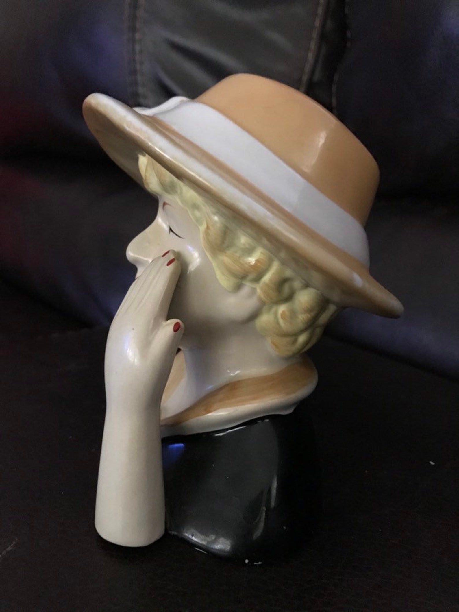 Vintage Lady Head Bust - Etsy