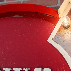 Retro Bar/pub Marquee Circle Arrow, Decorative Light up Sign ...