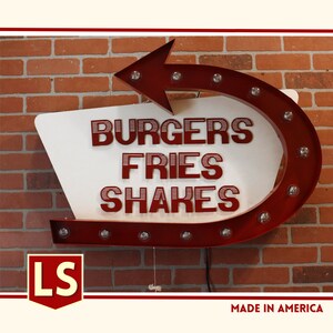 AMERICAN MADE, 36" Old School Retro Menu Board, Customizable Order Here ...