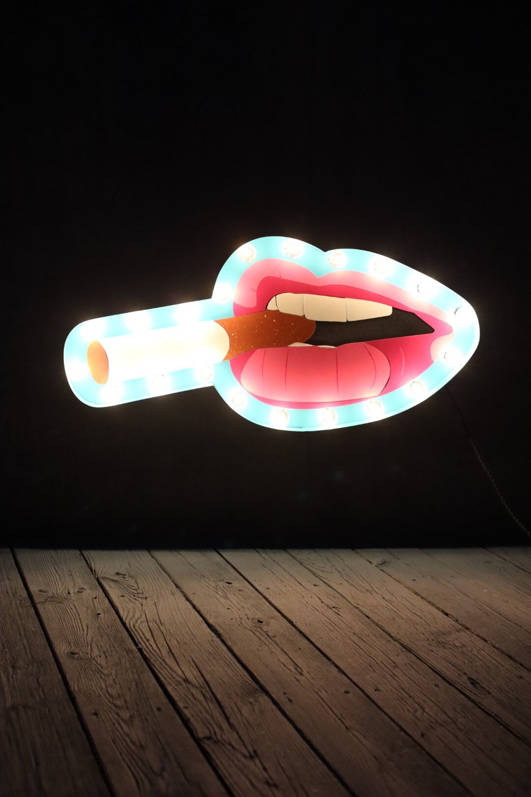 Pop Art, Vintage Marquee Sign, Lips Light up Sign, AMERICAN MADE - Etsy