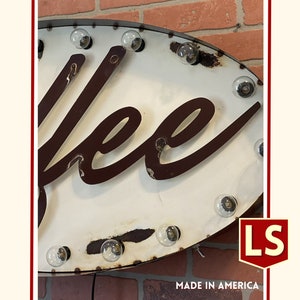 Large Retro Coffee Marquee Sign, Coffee Shop - Etsy