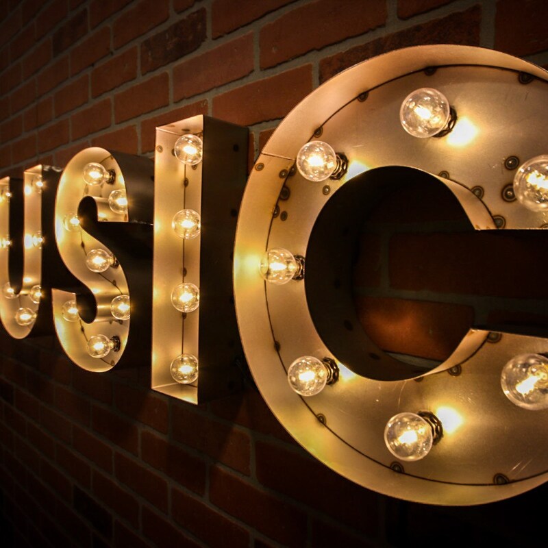 Metal Marquee Sign - Etsy