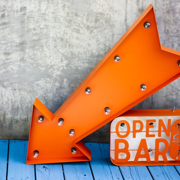Lighted Open Sign - Etsy