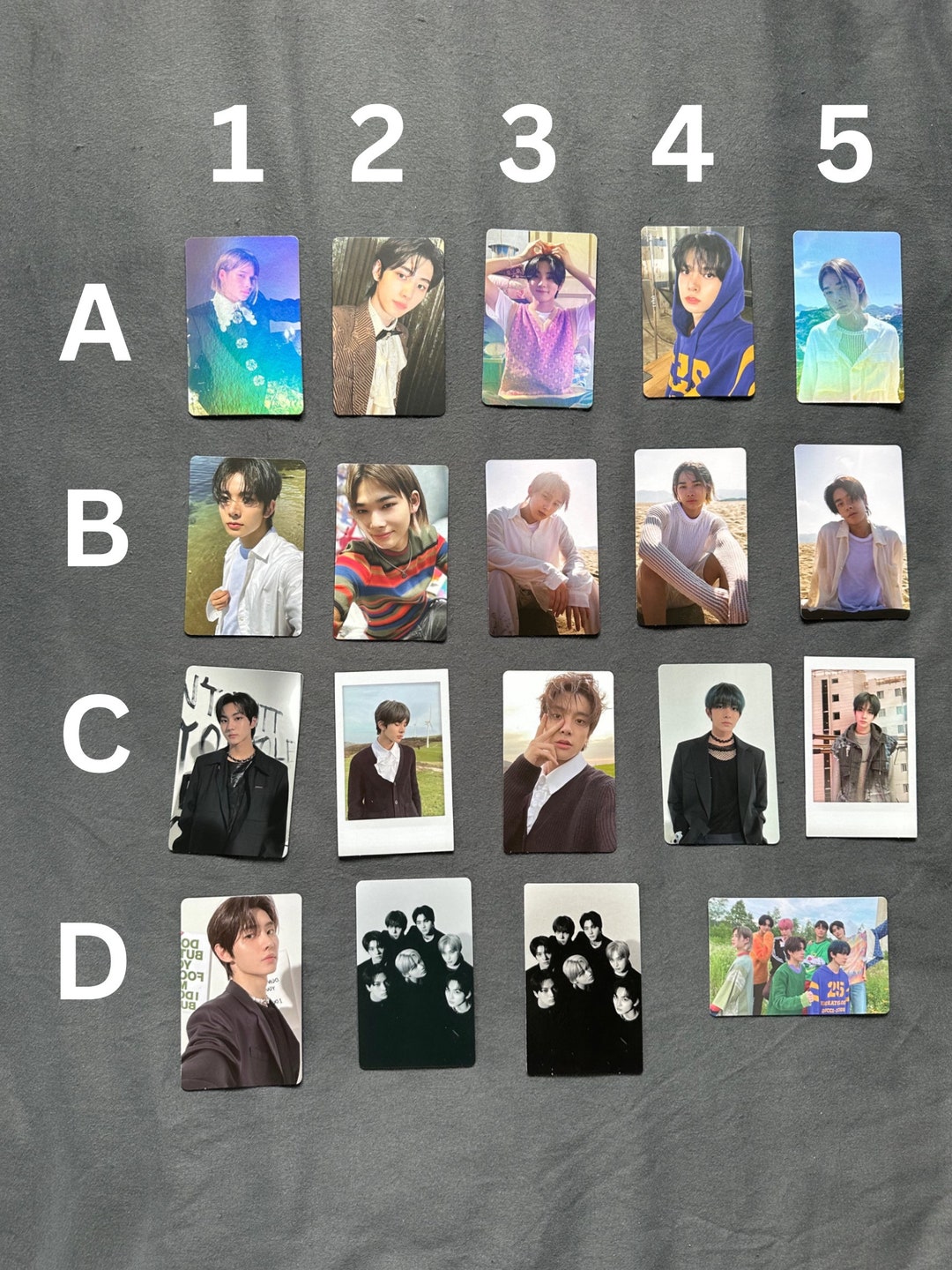 Assorted OFFICIAL ENHYPEN Photo Cards - Etsy