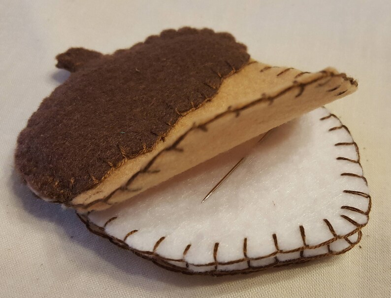 Acorn Needle Book - Felt - Pattern - Etsy