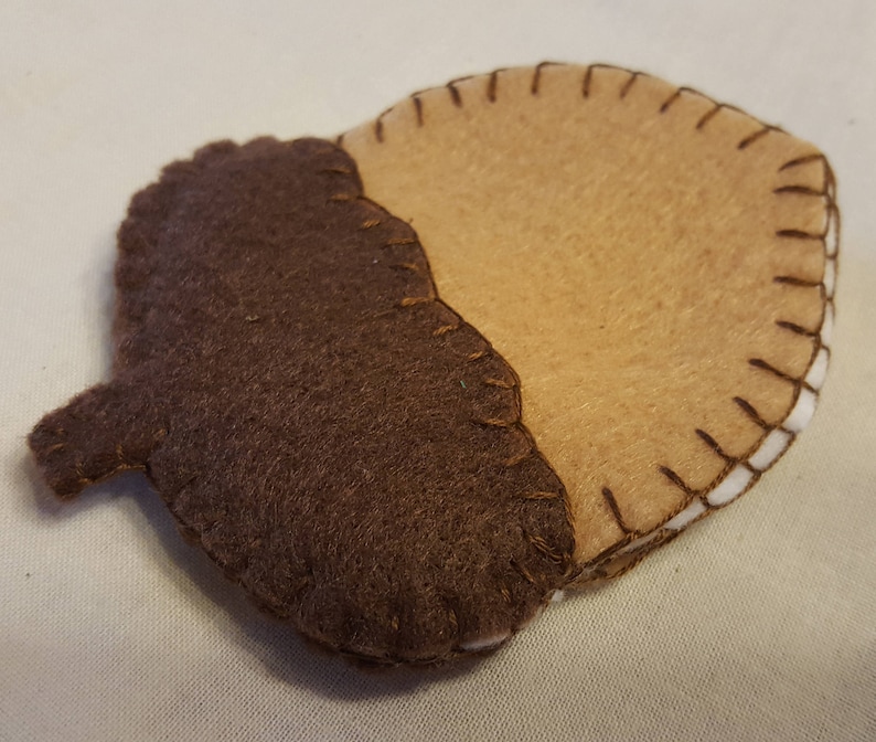 Acorn Needle Book - Felt - Pattern - Etsy