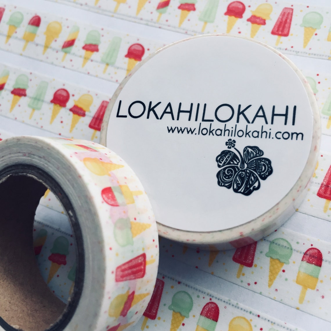Ice Cream Cone/popsicle WASHI TAPE | Japanese Stationery | Planner ...