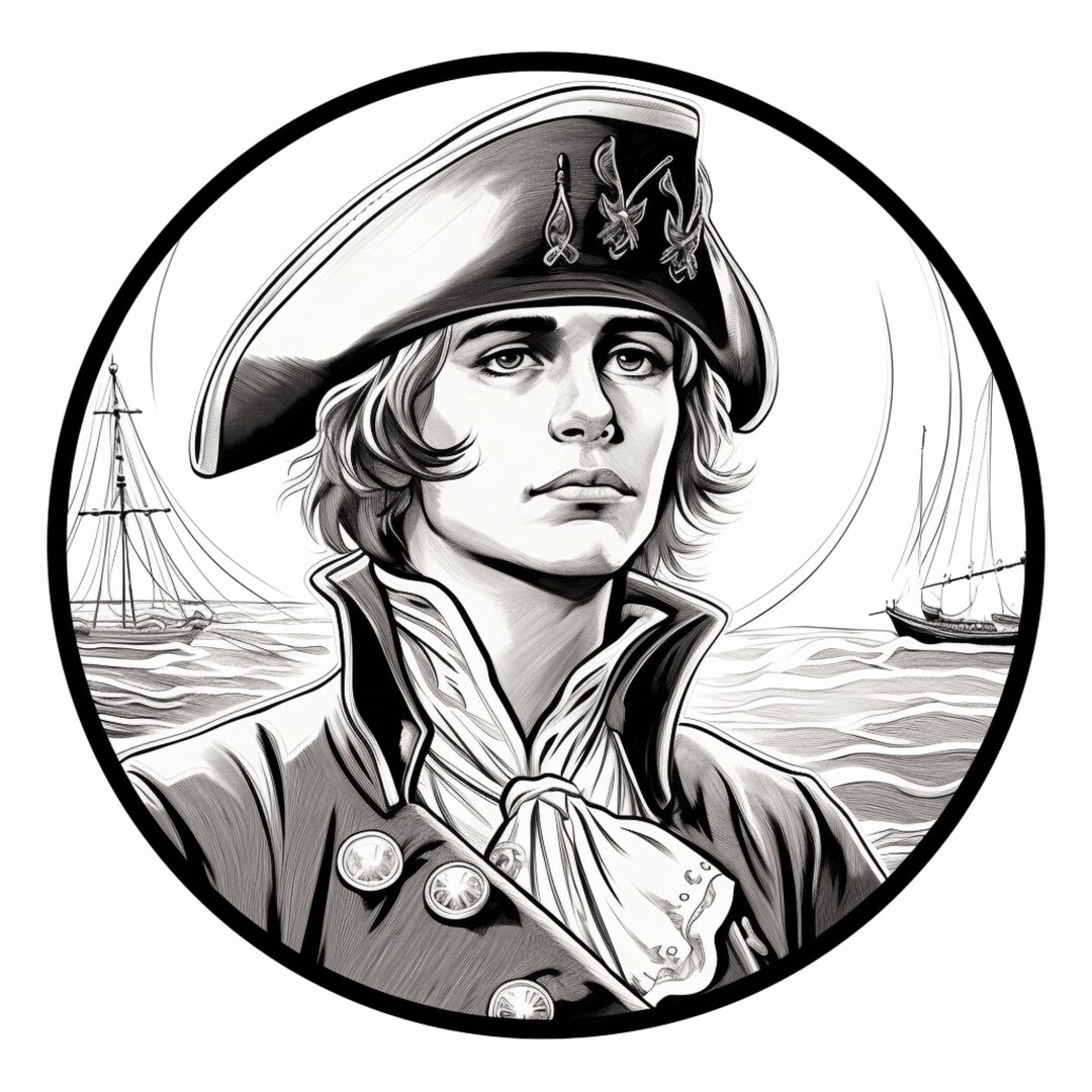 Pirate Adult Coloring Pages - Etsy