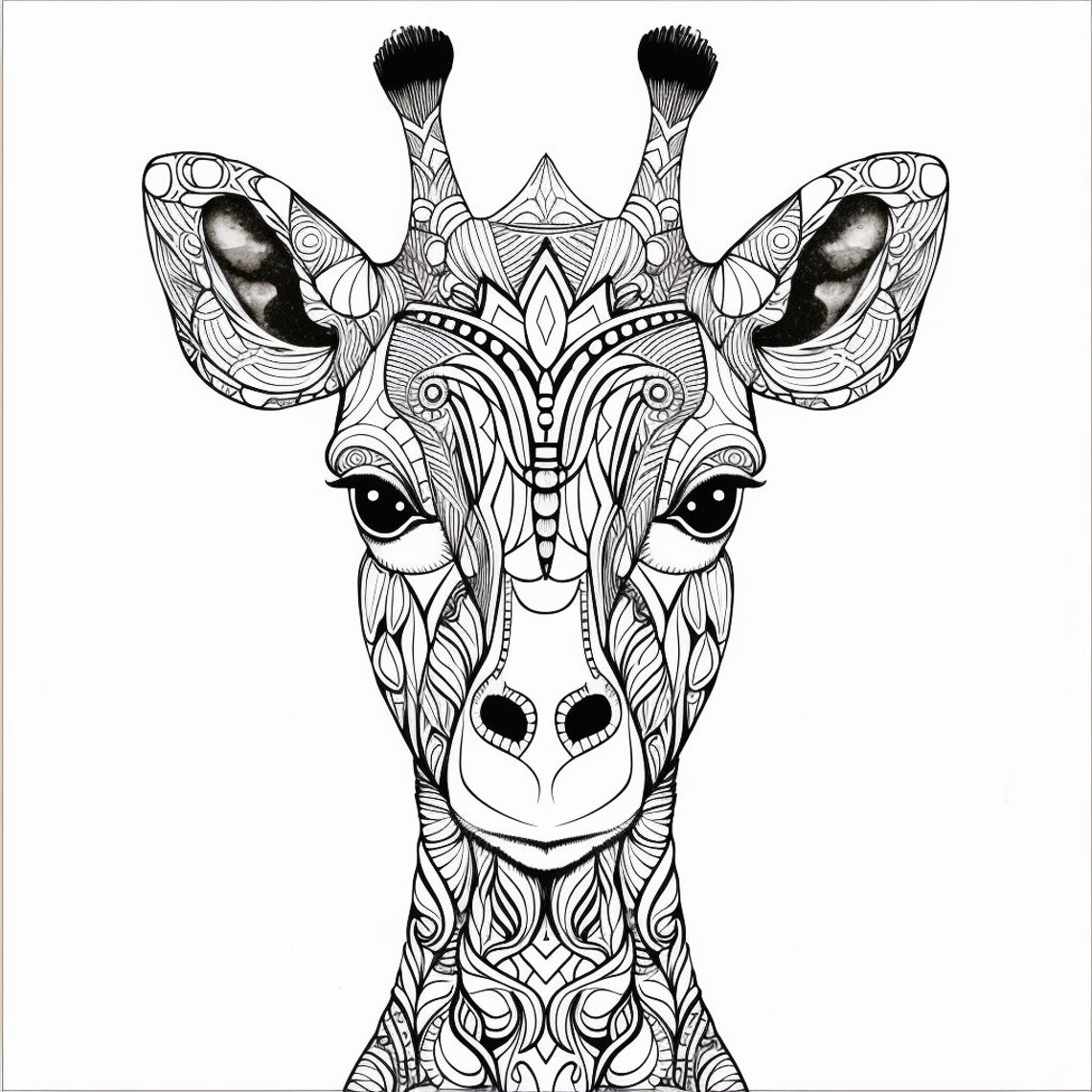 African Mandala Coloring Digital Download Small Book 14 Pages by Vivian ...