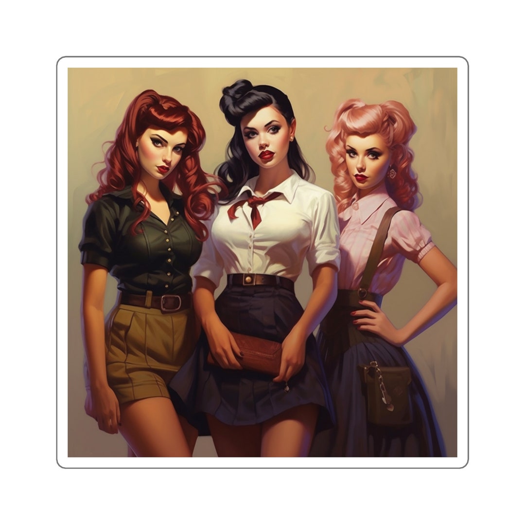 Vivian Hue Pinup Girls - Etsy