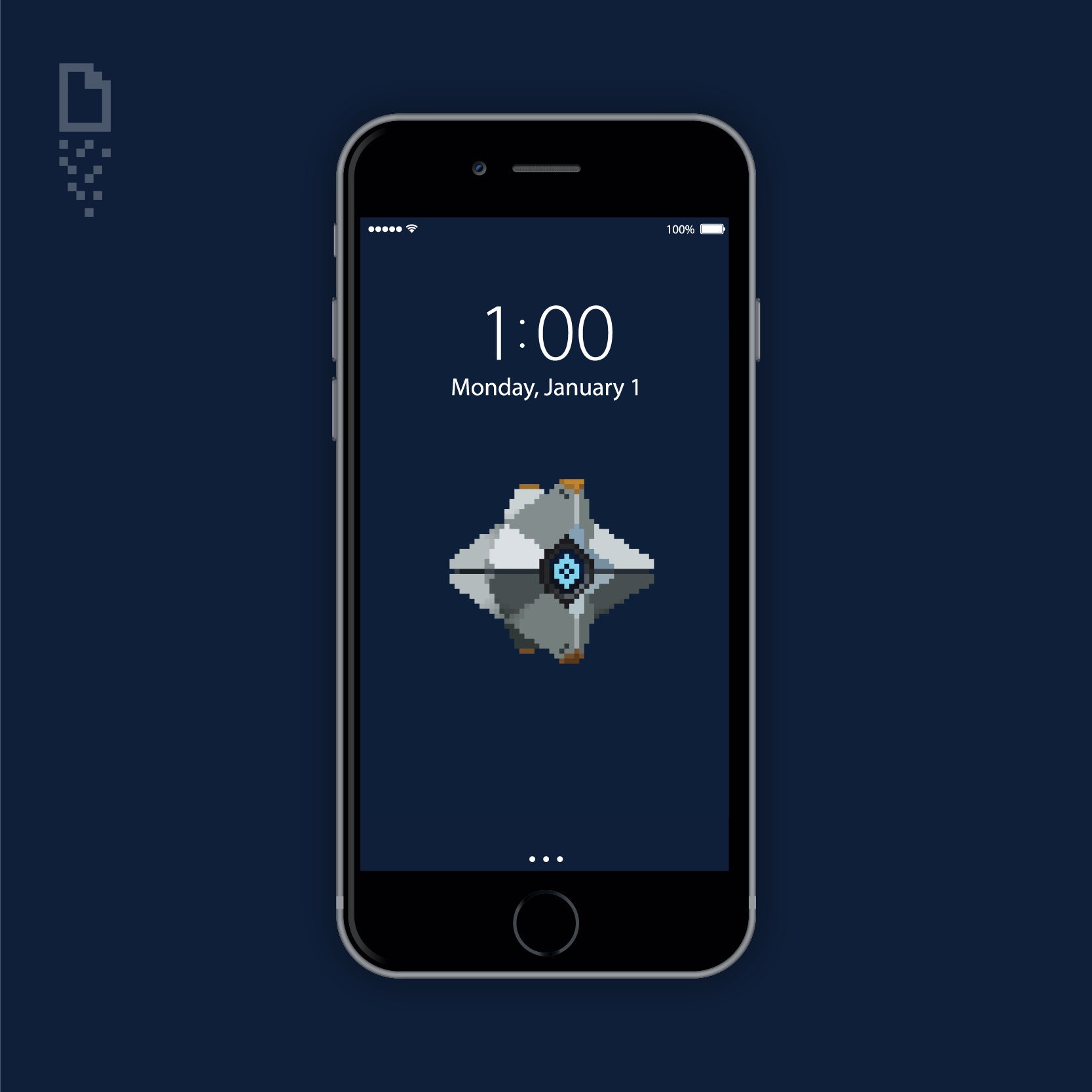 8 Bit Ghost – Destiny, Pixel Art, Retro, Prints, Illustration, Art ...