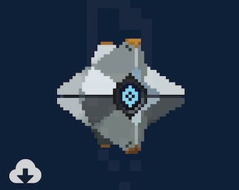 8 Bit Arbiter – Halo, Pixel Art, Retro, Prints, Illustration, Art ...