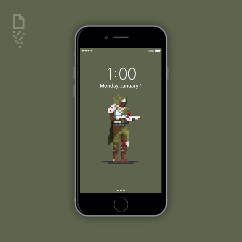 8 Bit Hunter – Destiny, Bog Wild Armor, Pixel Art, Retro, Prints ...