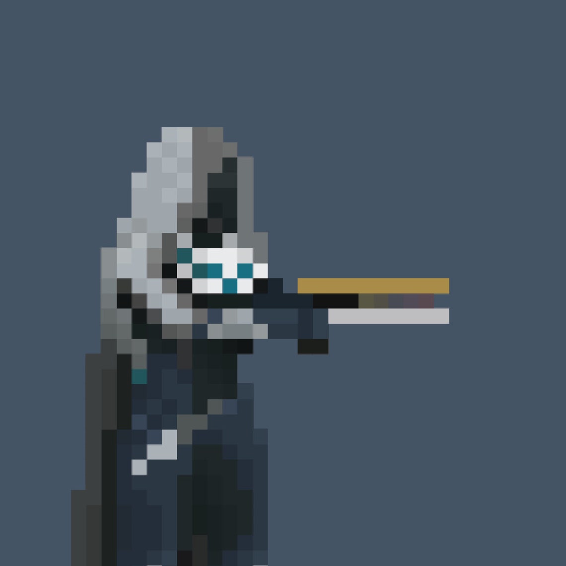 8 Bit Hunter – Destiny 2, Frumious Armor, Pixel Art, Retro, Prints ...