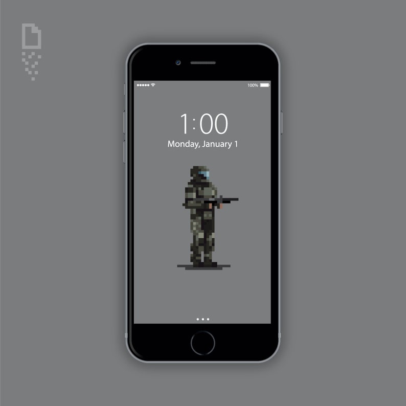 8 Bit ODST – Halo, Pixel Art, Retro, Prints, Illustration, Art ...