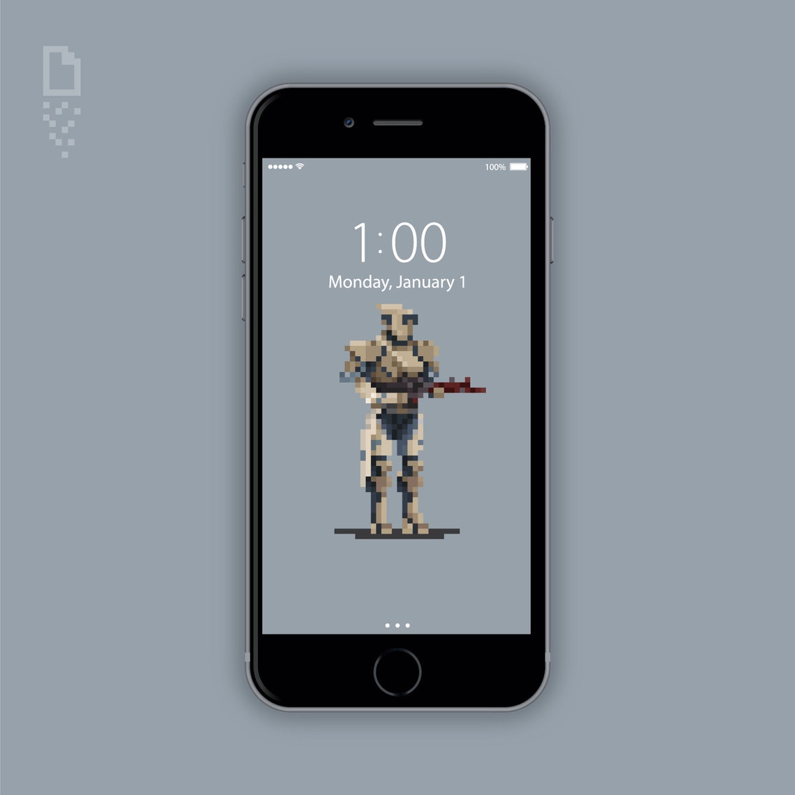 8 Bit Titan – Destiny, Murvaux Armor, Pixel Art, Retro, Prints ...