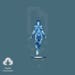 8 Bit Cortana – Halo, Pixel Art, Retro, Prints, Illustration, Art ...