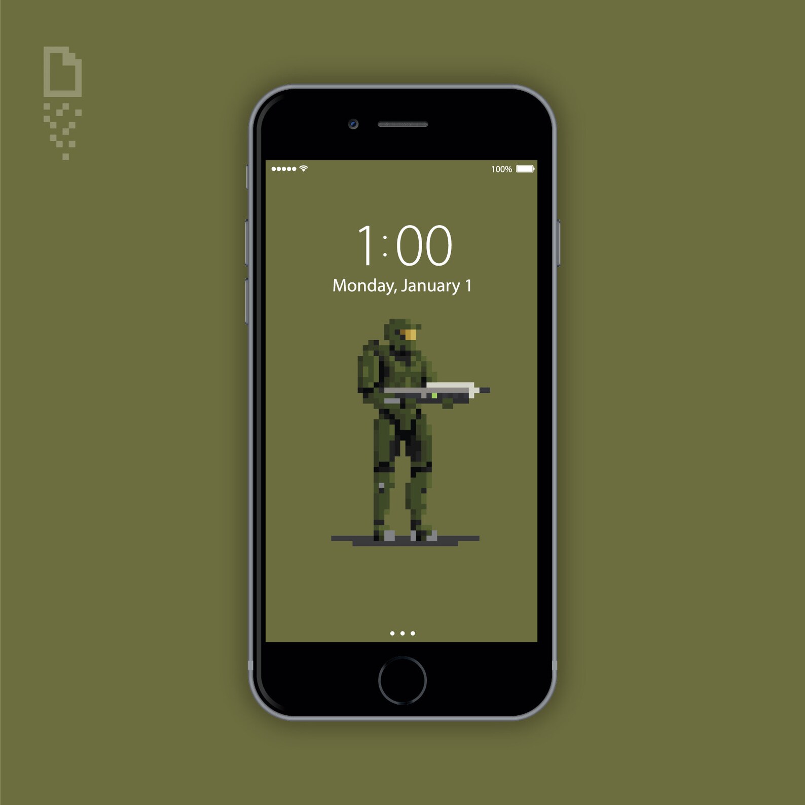 8 Bit Master Chief – Halo, Pixel Art, Retro, Prints, Illustration, Art ...