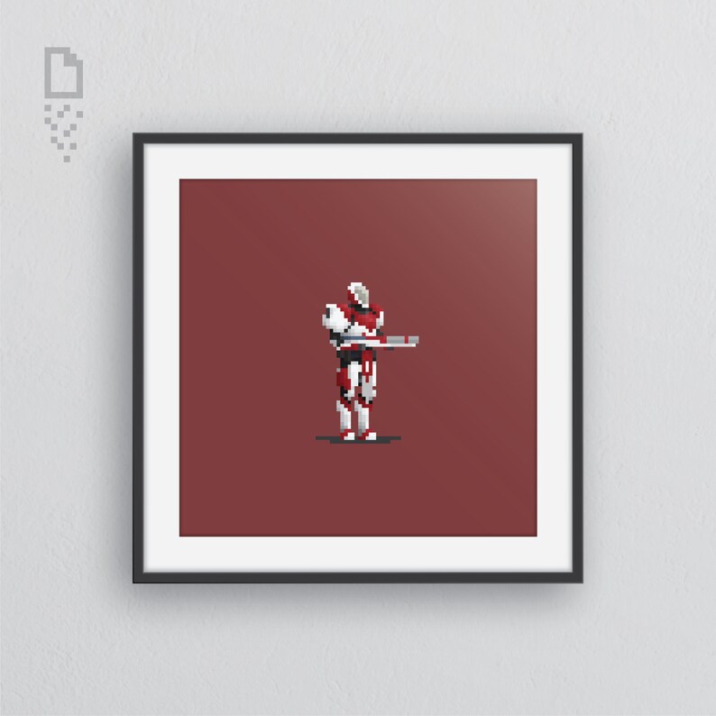 8 Bit Titan – Destiny 2, Noble Constant Armor, Pixel Art, Retro, Prints ...