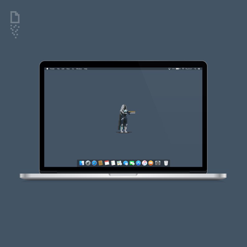 8 Bit Hunter – Destiny 2, Frumious Armor, Pixel Art, Retro, Prints ...