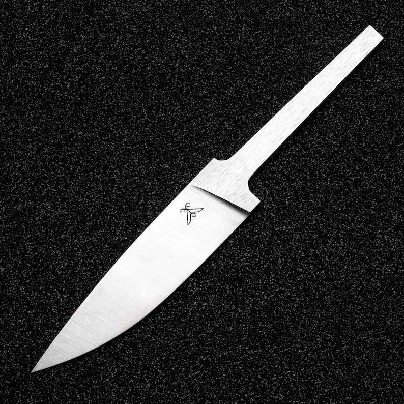 Handmade Knife Blade Blank, M390,m398,elmax or RWL-34 Steel, 85mm ...