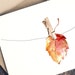 Fall Autumn Watercolor Greeting Cards, Fall Leaves Greeting Note Card ...