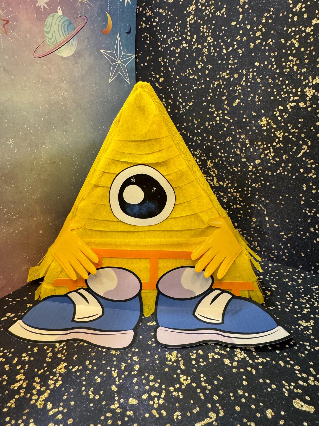 Gravity Falls Inspired Widdle Baby Bill Cipher Piñata for Parties ...