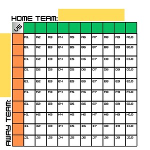2025 NFL Superbowl 59 Bracket Countdown Printable and Editable Chart ...