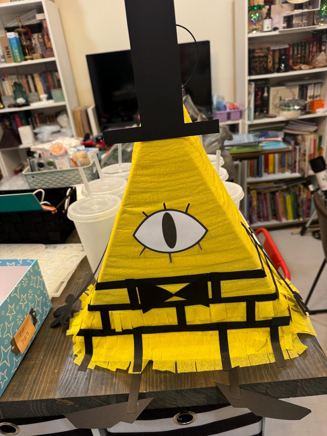 Gravity Falls Inspired Cipher Bill Piñata for Parties Halloween ...