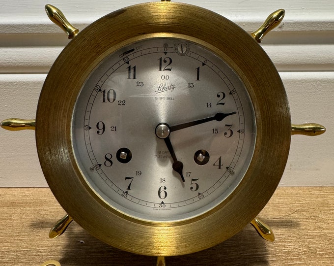 Brass Schatz Ships Bell Clock - Etsy