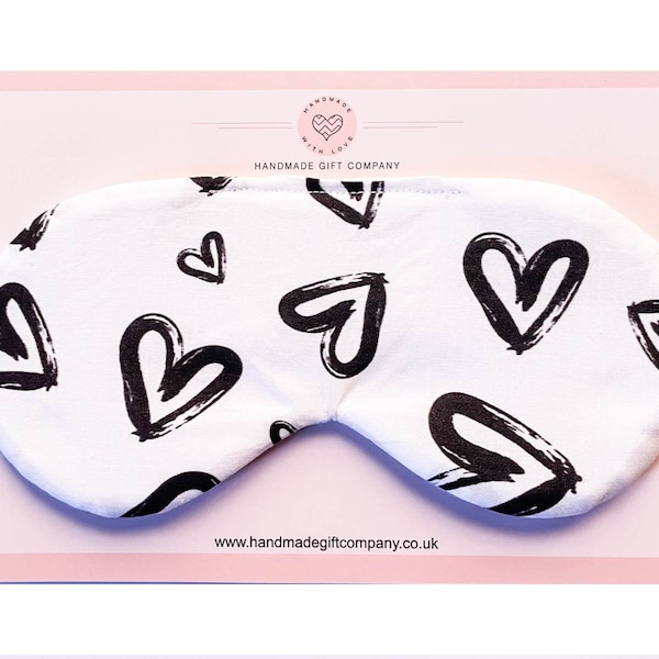 Heart Sleep Mask - Etsy