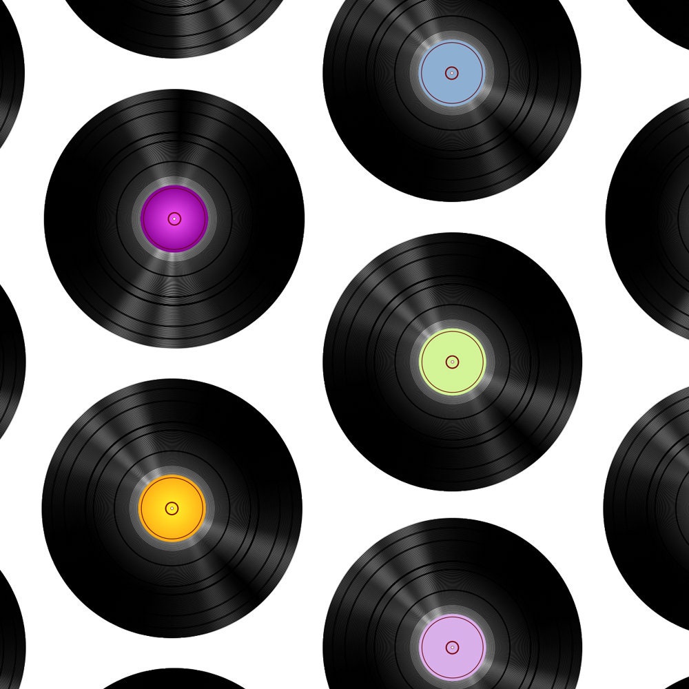 Unique High Quality Vinyl Record Design Gift Wrapping Paper-multi ...